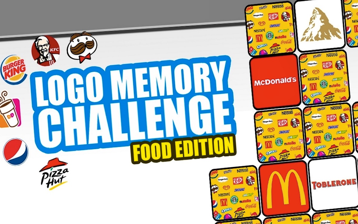 Logo Memory Challenge Food Edition:play Logo Memory Challenge Food ...