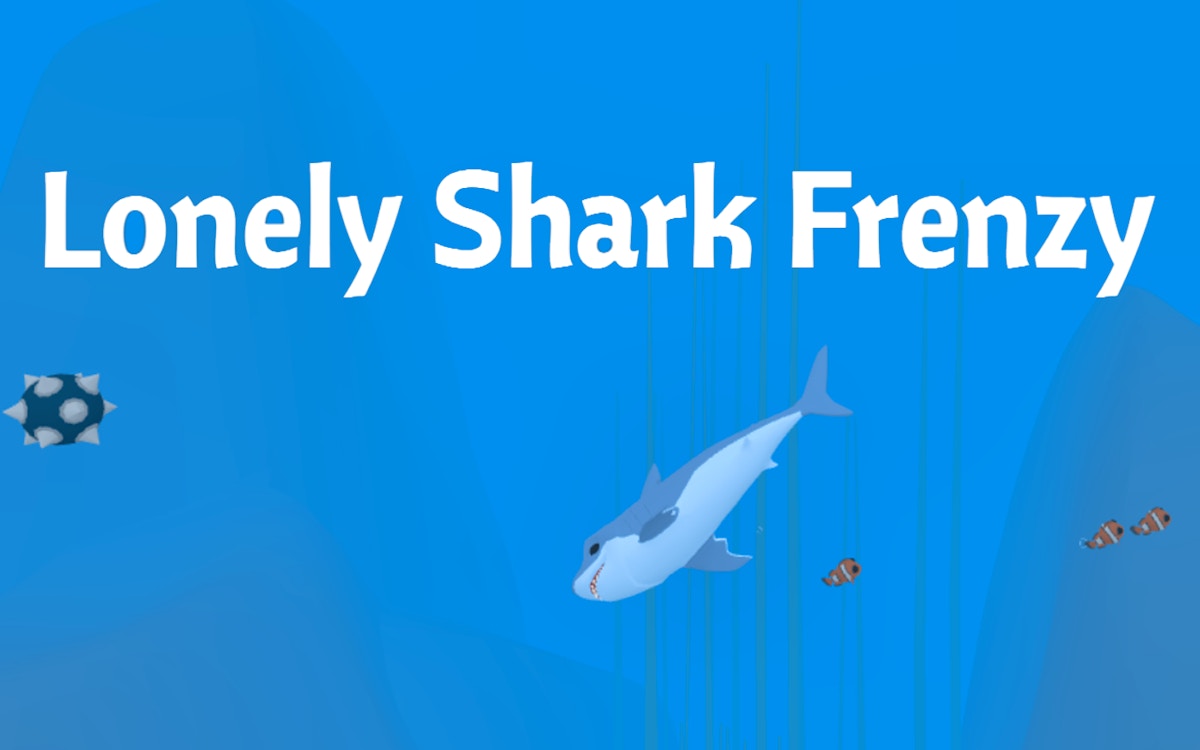 Lonely Shark Frenzy 🕹️ Play Now on GamePix