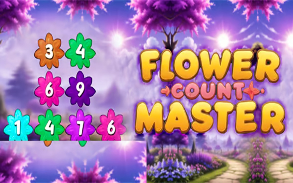 Flower Count Master 🕹️ Play Now on GamePix