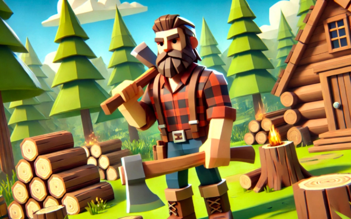 Lumberjack Idle 🕹️ Play Now on GamePix