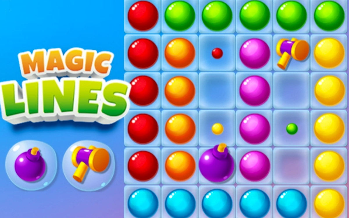 Magic Lines 🕹️ Play Now on GamePix