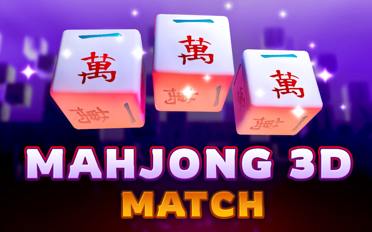 Mahjong 3d Match 🕹️ Play Now on GamePix