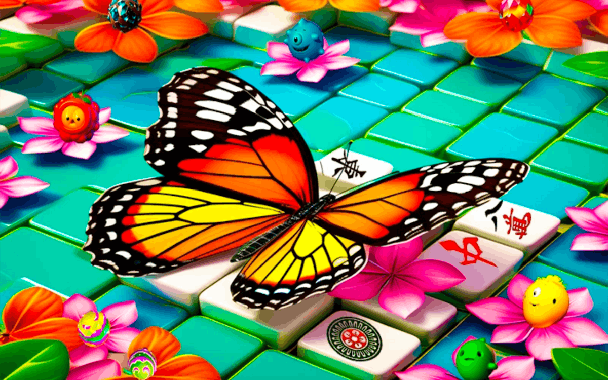 Mahjong Solitaire - Butterfly Connect 🕹️ Play Now on GamePix