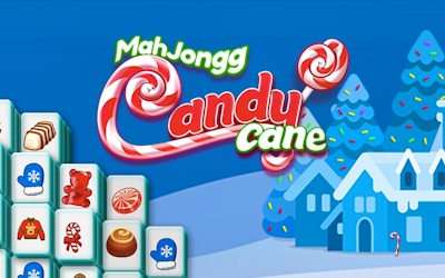 Mahjongg Candy Cane Play Now on GamePix
