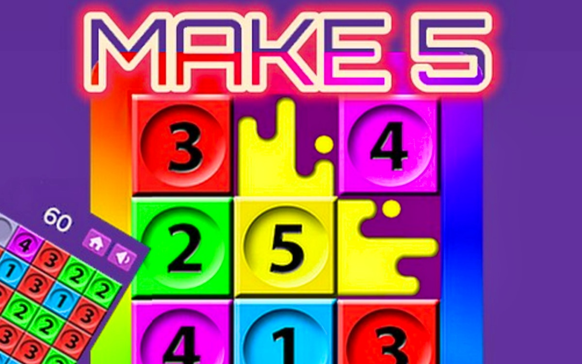 Make 5 🕹️ Play Now on GamePix