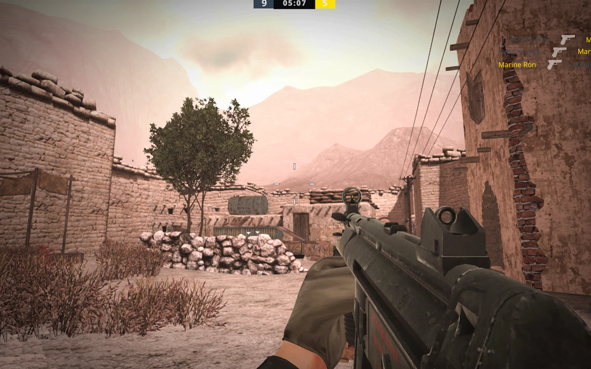 Marine Showdown: Standoff In Afghanistan 🕹️ Play Now on GamePix