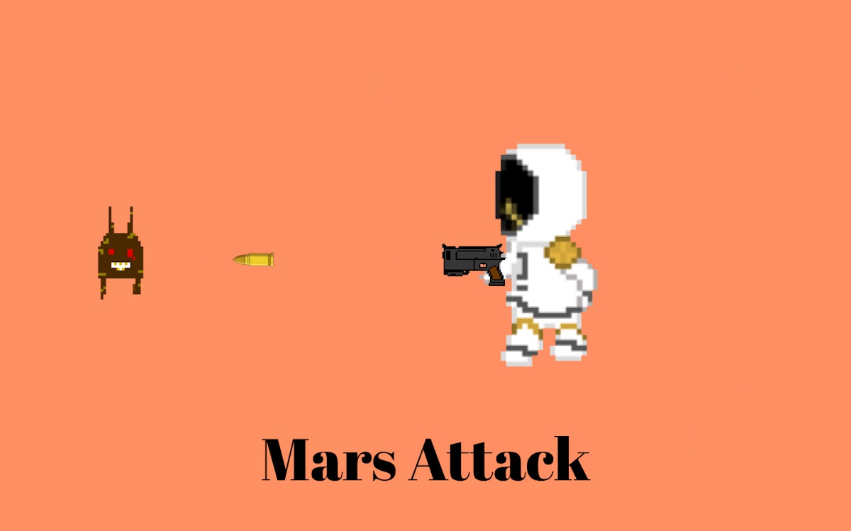 Mars Attack 🕹️ Играйте сега на GamePix