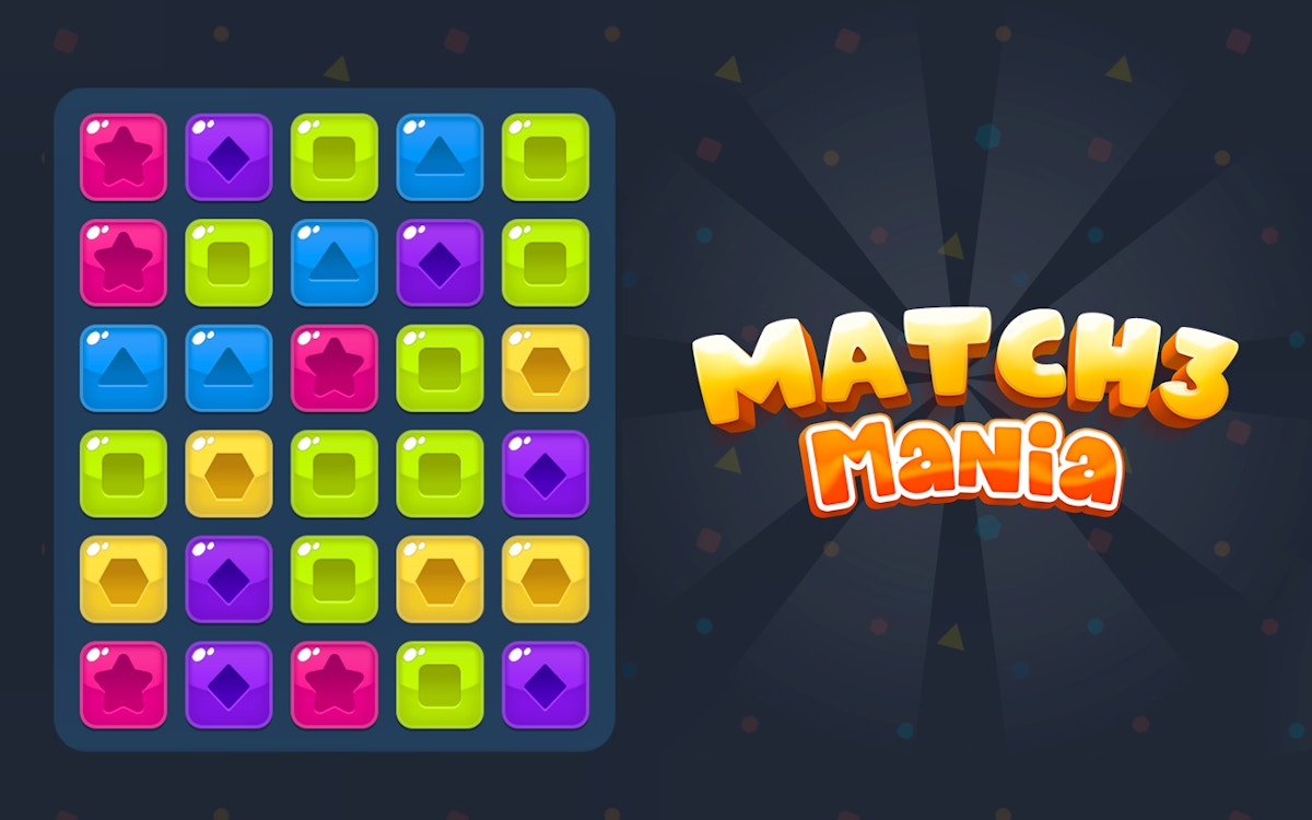 Match 3 Mania 🕹️ Play Now on GamePix