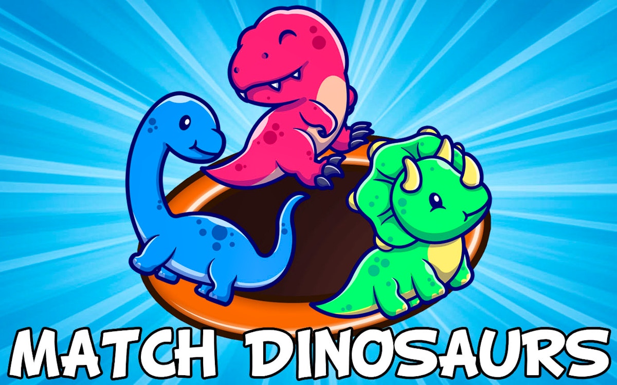 Match Dinosaurs 🕹️ Play Now on GamePix
