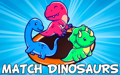 Match Dinosaurs 🕹️ Play Now on GamePix