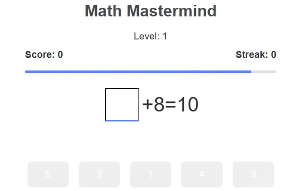 Math Mastermind 🕹️ Play Now on GamePix