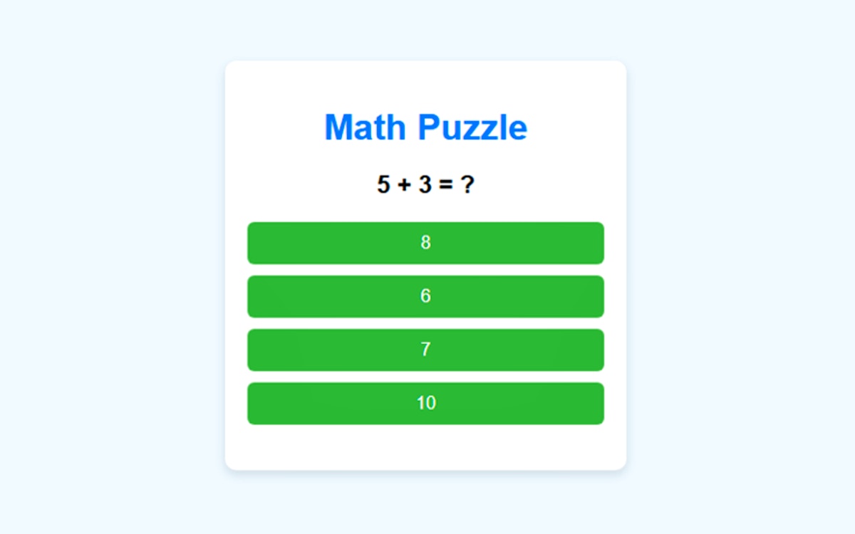 Math Puzzle 🕹️ Play Now on GamePix