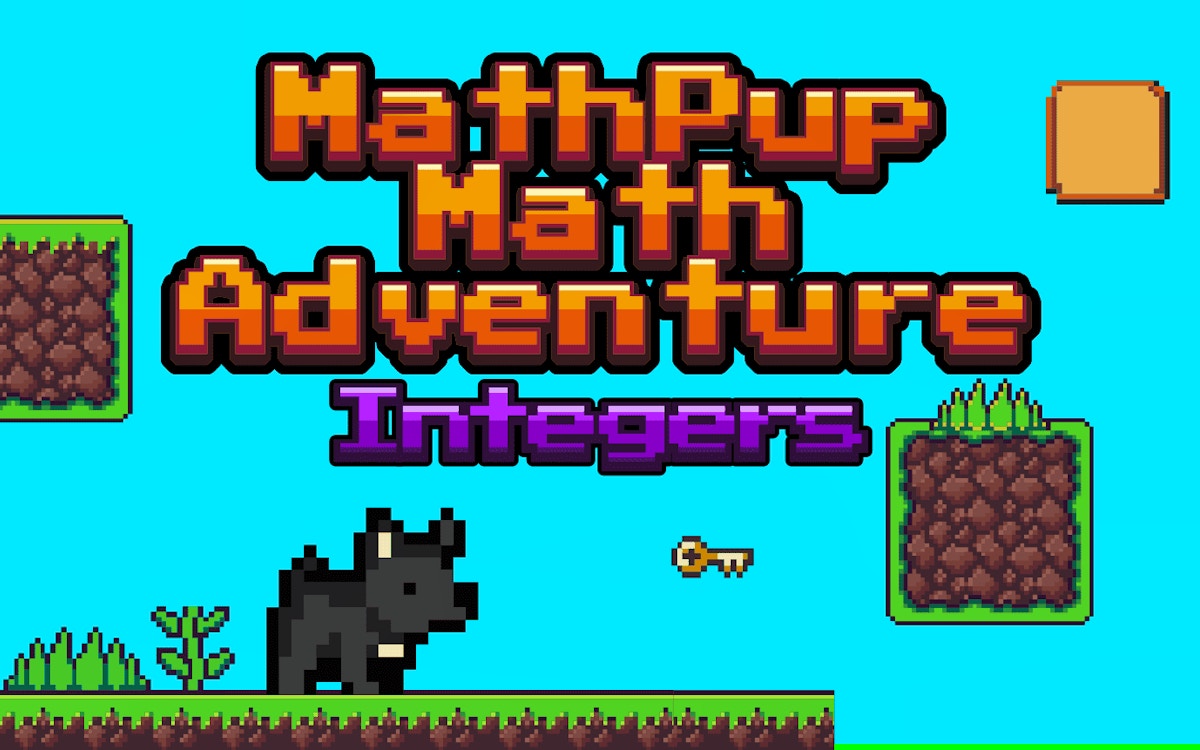 Mathpup Math Adventure Integers 🕹️ Play Now on GamePix