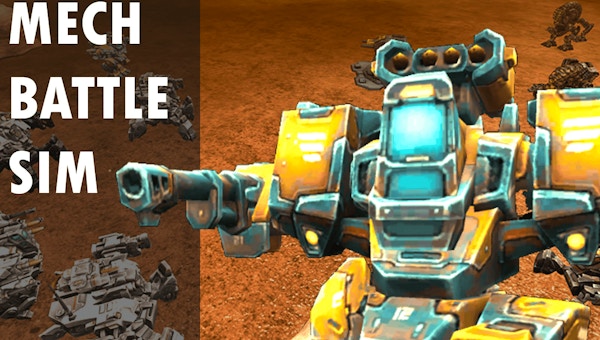 Mech Battle Simulator 🕹️ Play Now on GamePix