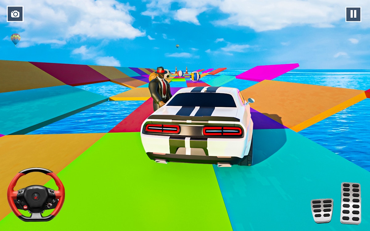 Mega Ramp Car Stunt Games 3d 🕹️ Play Now on GamePix