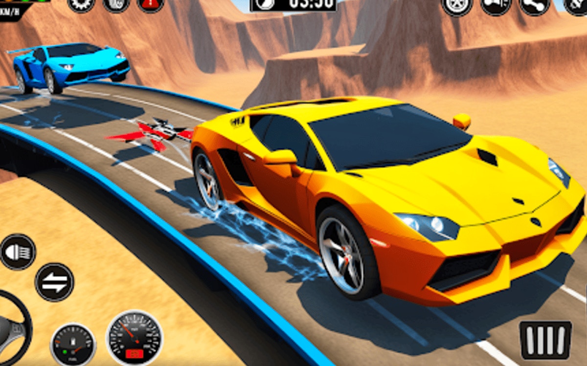 Mega Ramps Car Racing Games 3d 🕹️ Play Now on GamePix