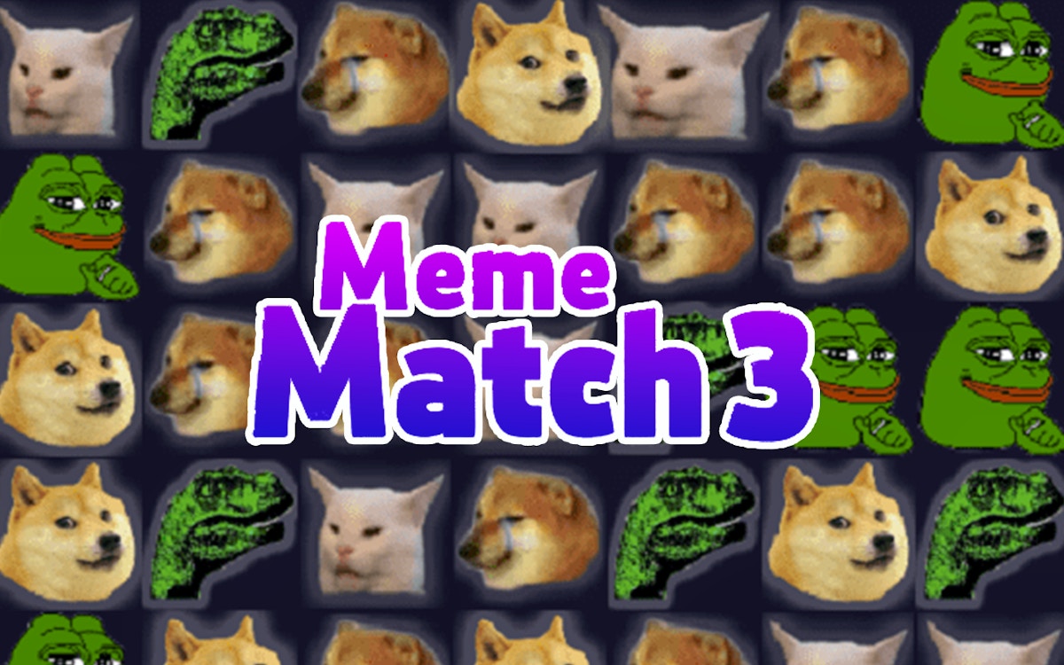 Meme Match 3 🕹️ Play Now on GamePix