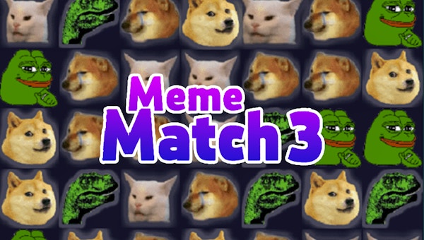 Meme Match 3 🕹️ Play Now on GamePix