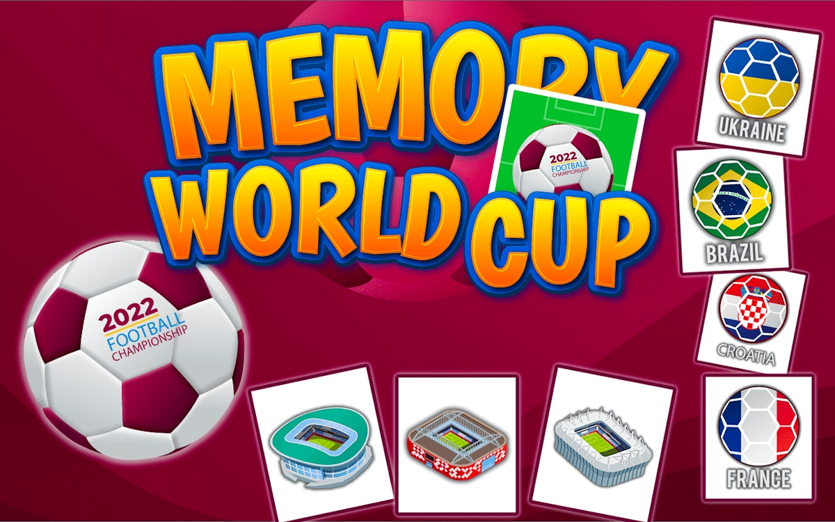 Memory World Cup 🕹️ Play Now on GamePix