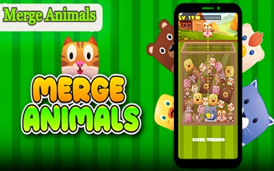 Merge Animals 🕹️ Play Now on GamePix