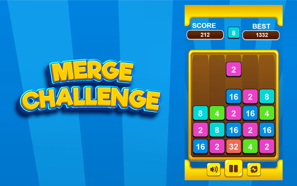 Merge Challenge 🕹️ Play Now on GamePix
