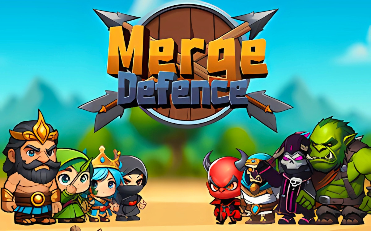 Merge Defence 🕹️ Play Now on GamePix