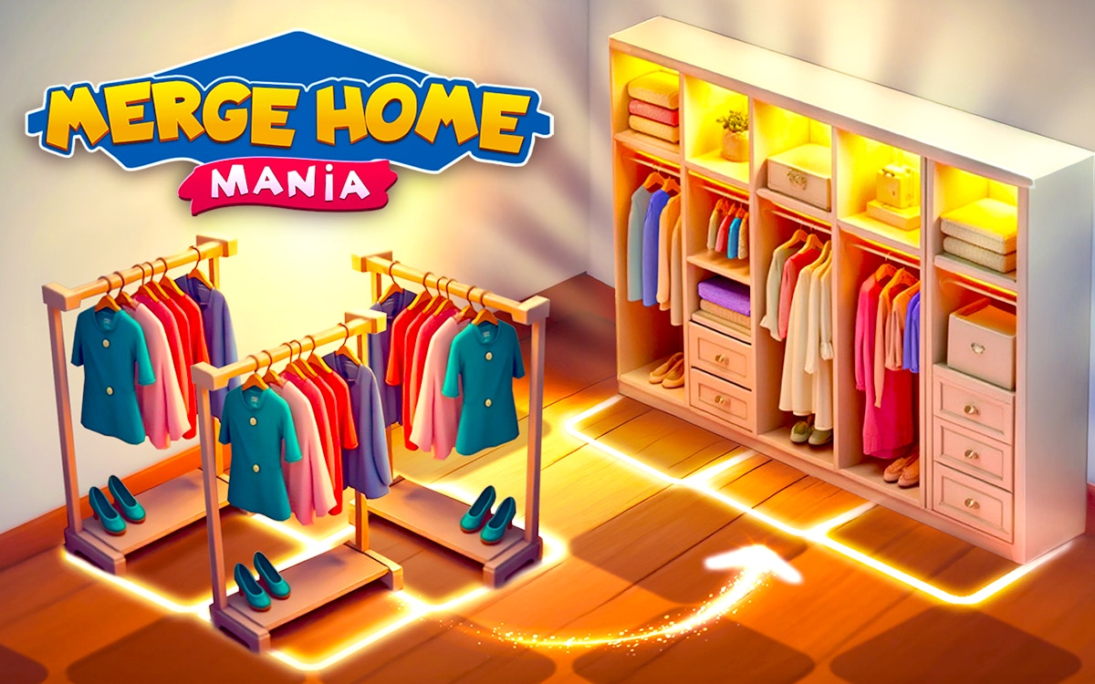Merge Home Mania 🕹️ Παίξτε τώρα στο GamePix