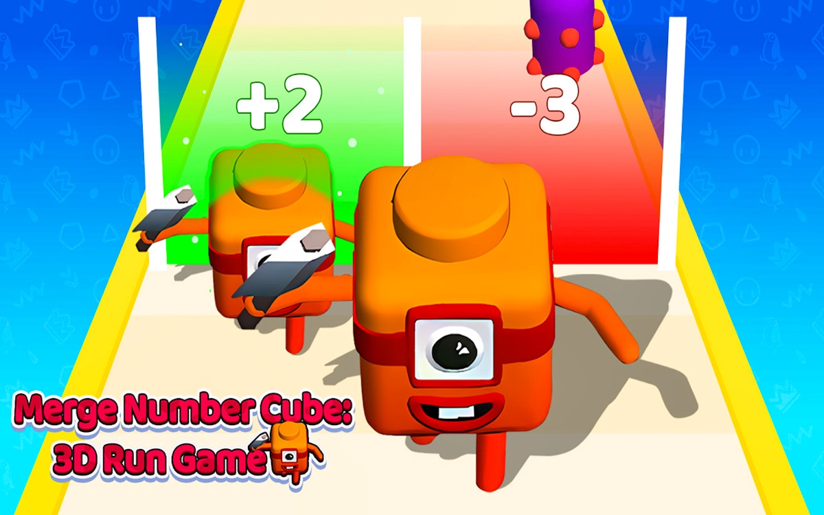 Merge Number Cube 3d Run Game 🕹️ Play Now On Gamepix