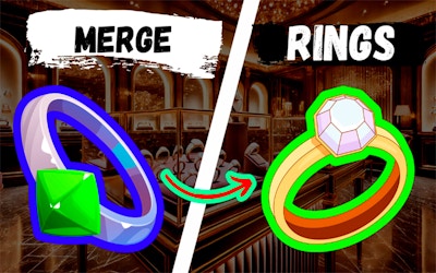 Merge Rings 🕹️ Play Now on GamePix