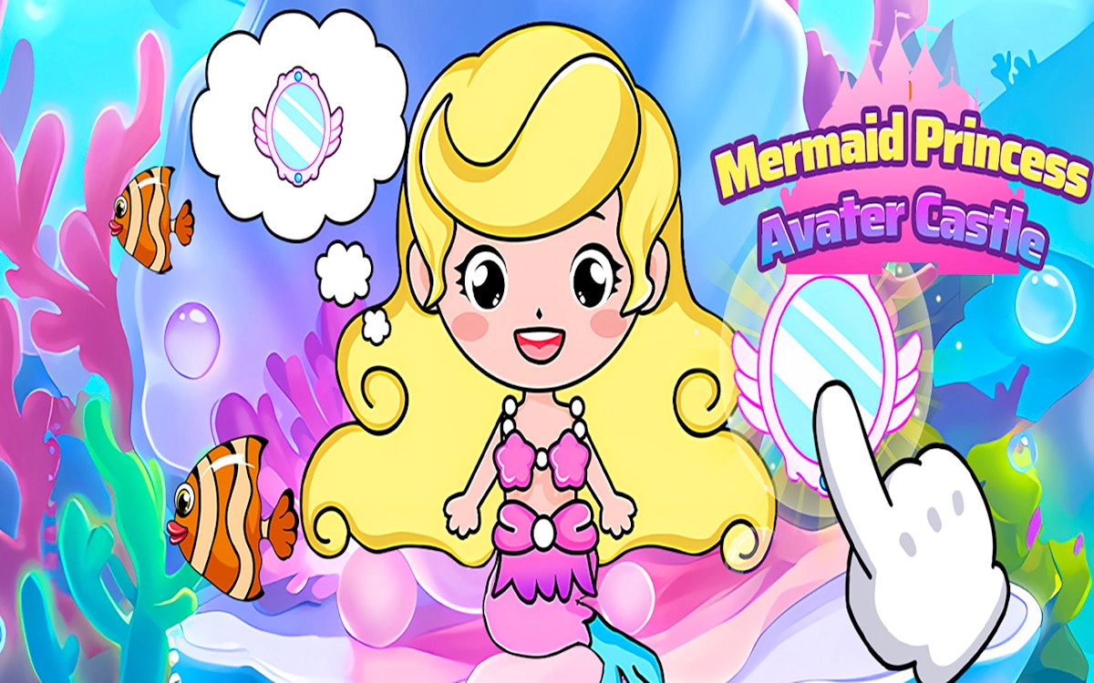 Mermaid Princess Avater Castle 🕹️ Play Now on GamePix