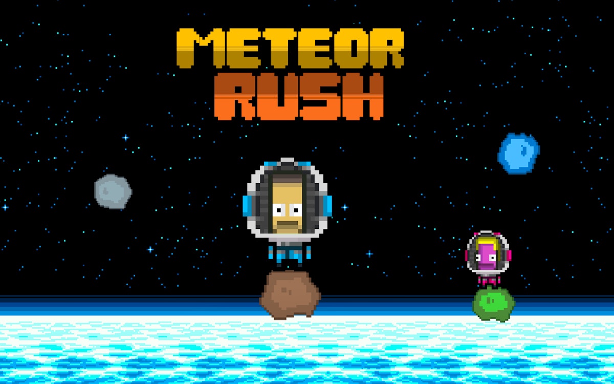 Meteor Rush 🕹️ Play Now on GamePix