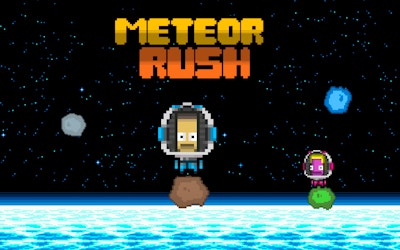 Meteor Rush 🕹️ Play Now on GamePix