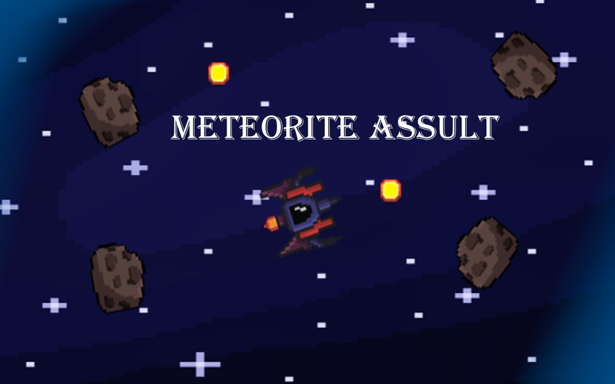 Meteorite Assult 🕹️ Play Now on GamePix