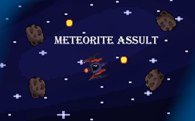 Meteorite Assult 🕹️ Play Now on GamePix