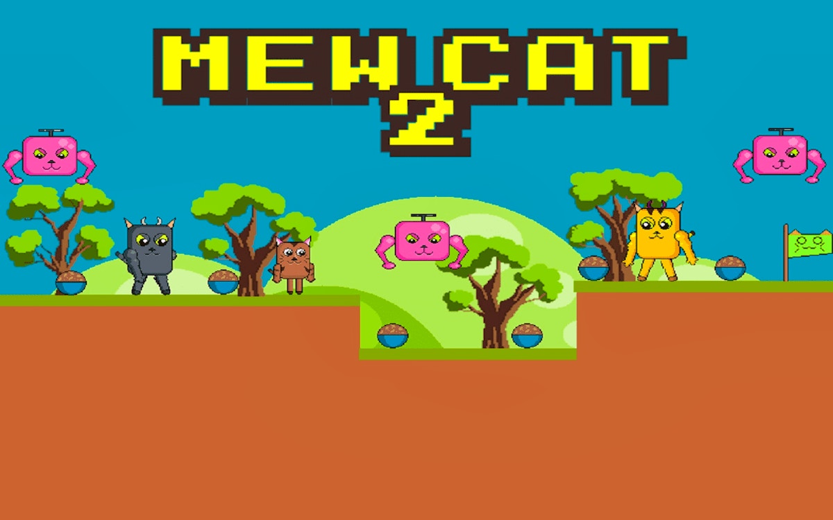 Mew Cat 2 🕹️ Play Now on GamePix