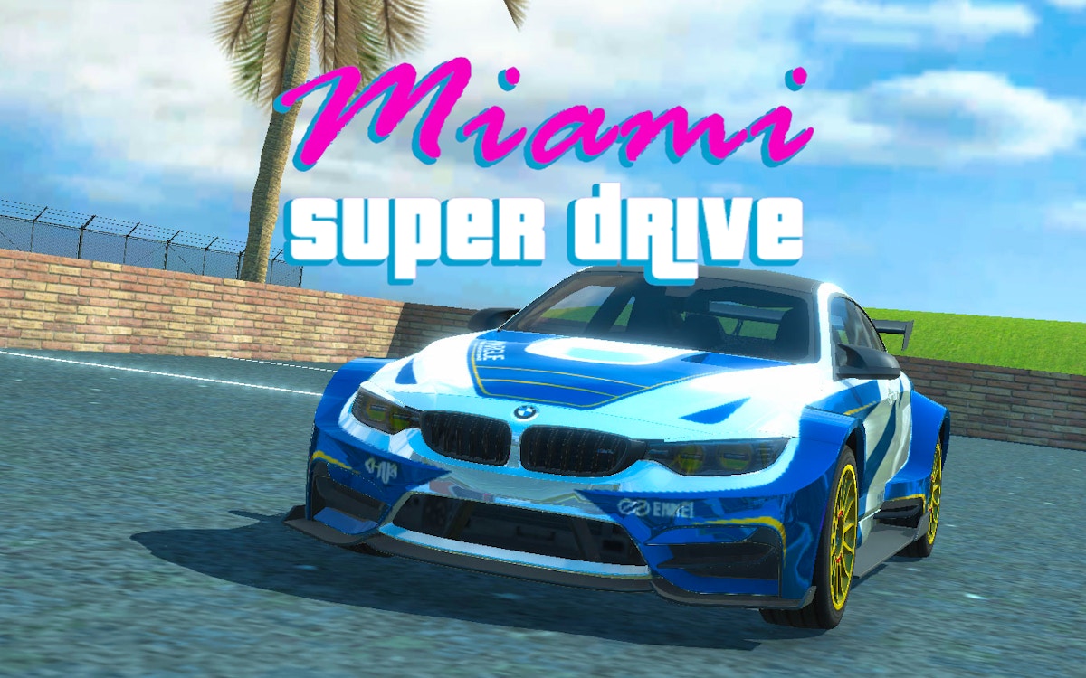 Miami Super Drive 🕹️ Zagraj teraz na GamePix