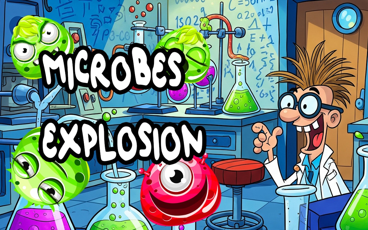 Microbes Explosion 🕹️ Play Now on GamePix