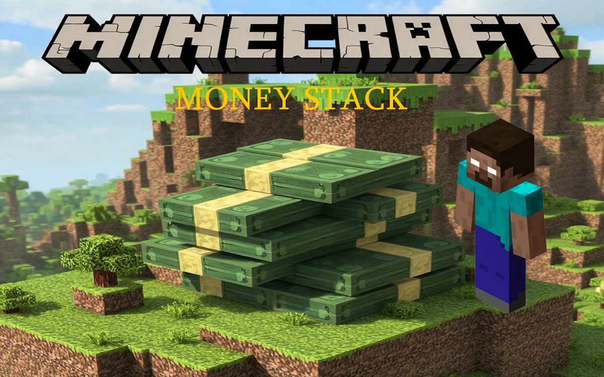 Minecraft Money Stack 🕹️ Play Now on GamePix
