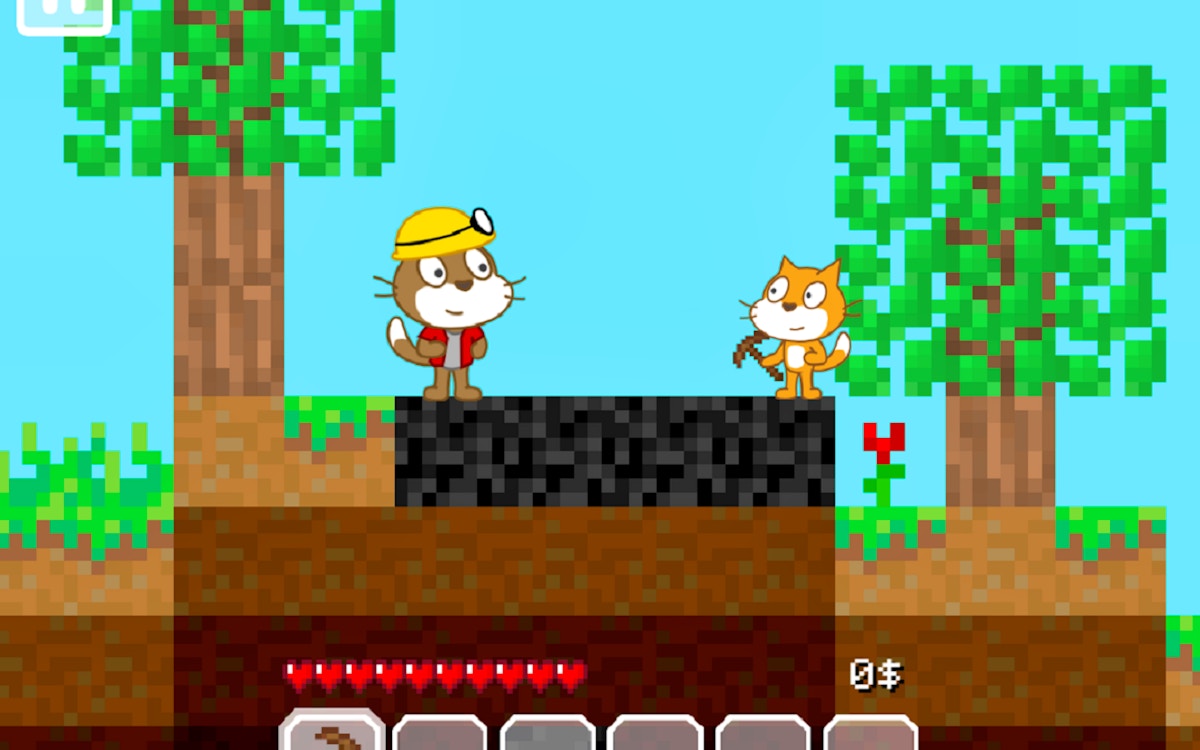 Miner Cat 🕹️ Play Now on GamePix