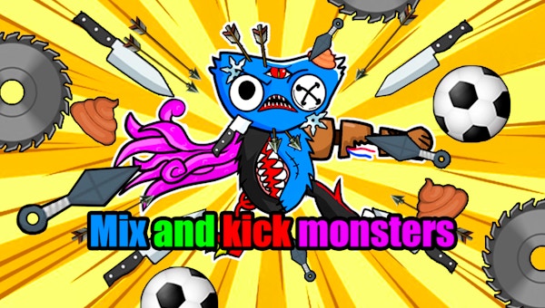 Mix And Kick Monsters 🕹️ Play Now on GamePix