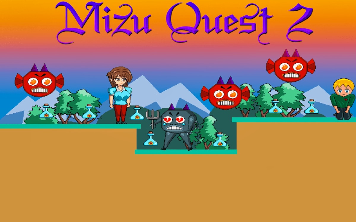 Mizu Quest 2 🕹️ Play Now on GamePix
