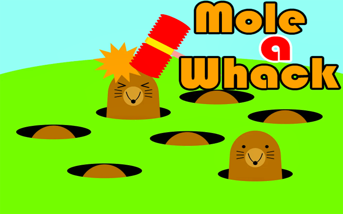 Mole A Whack 🕹️ Play Now on GamePix