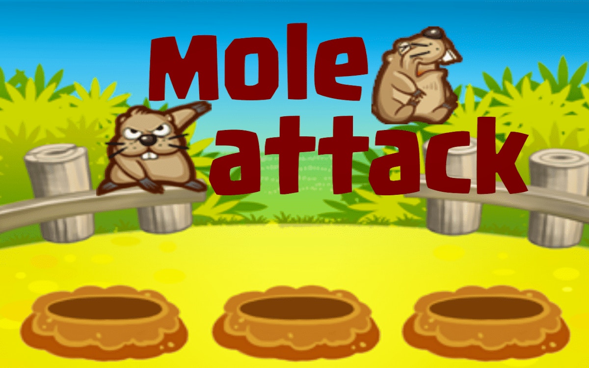 Mole Attack 🕹️ Play Now on GamePix