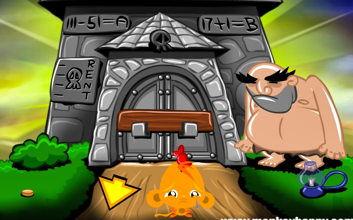 Monkey Go Happy: Stage 134 🕹️ Play Now on GamePix