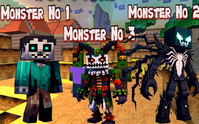 Monster Craft Dash Crossing Chaos 🕹️ Play Now on GamePix