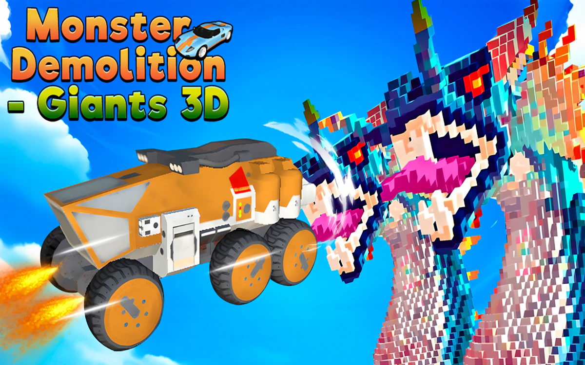 Monster Demolition Giants 3d 🕹️ Play Now on GamePix