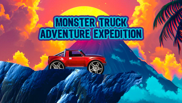 Monster Truck Adventure Expedition 🕹️ Play Now on GamePix