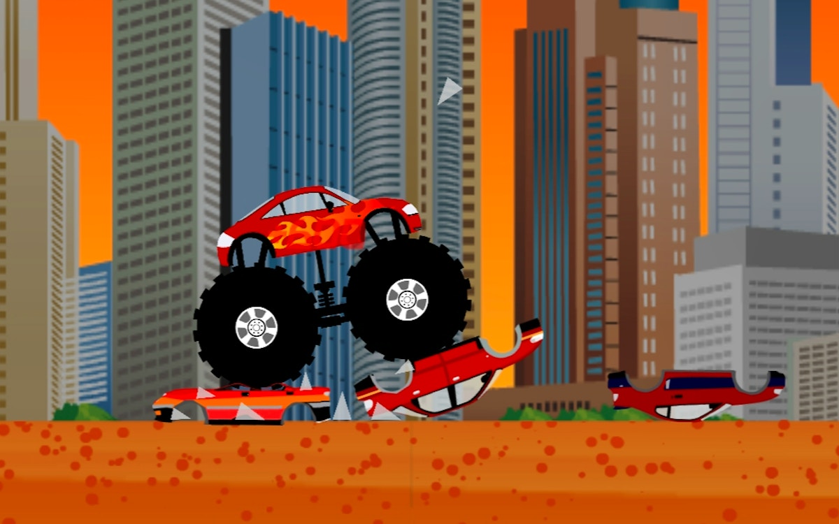 Monster Truck Destroyer 🕹️ Play Now on GamePix