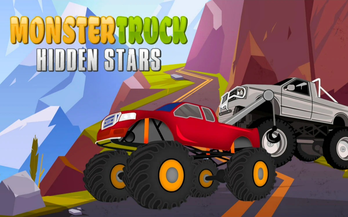 Monster Truck Hidden Stars 🕹️ Play Now on GamePix