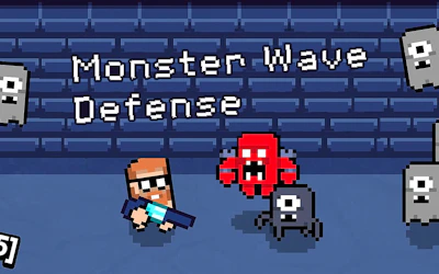 Monster Wave Defense 🕹️ Play Now on GamePix